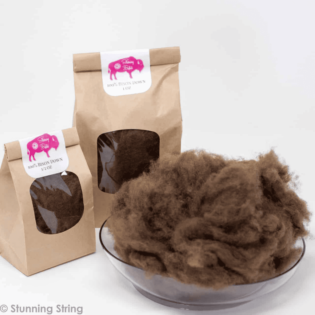 100% Bison Down | Stunning String Studio