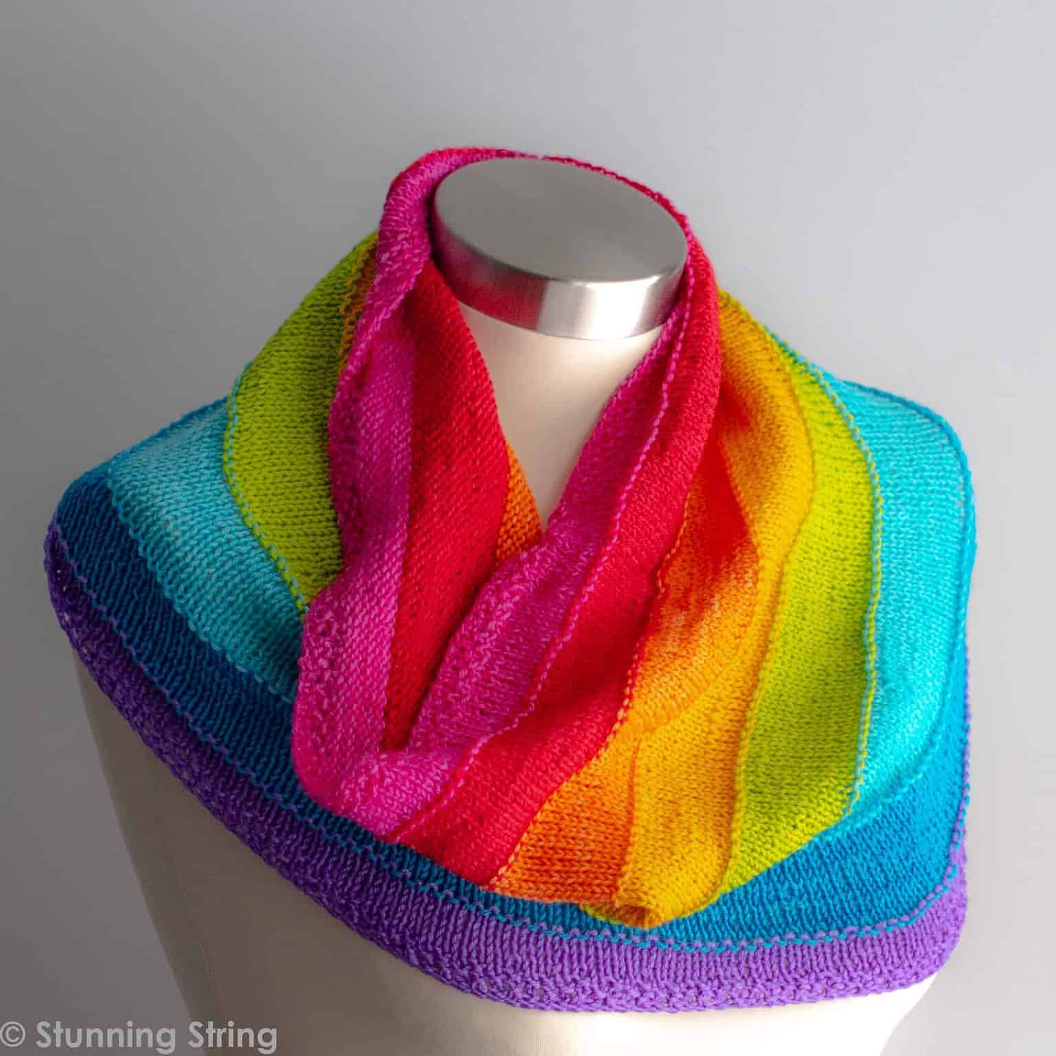 Cloudy with a Chance of Rainbows pattern | Stunning String Studio
