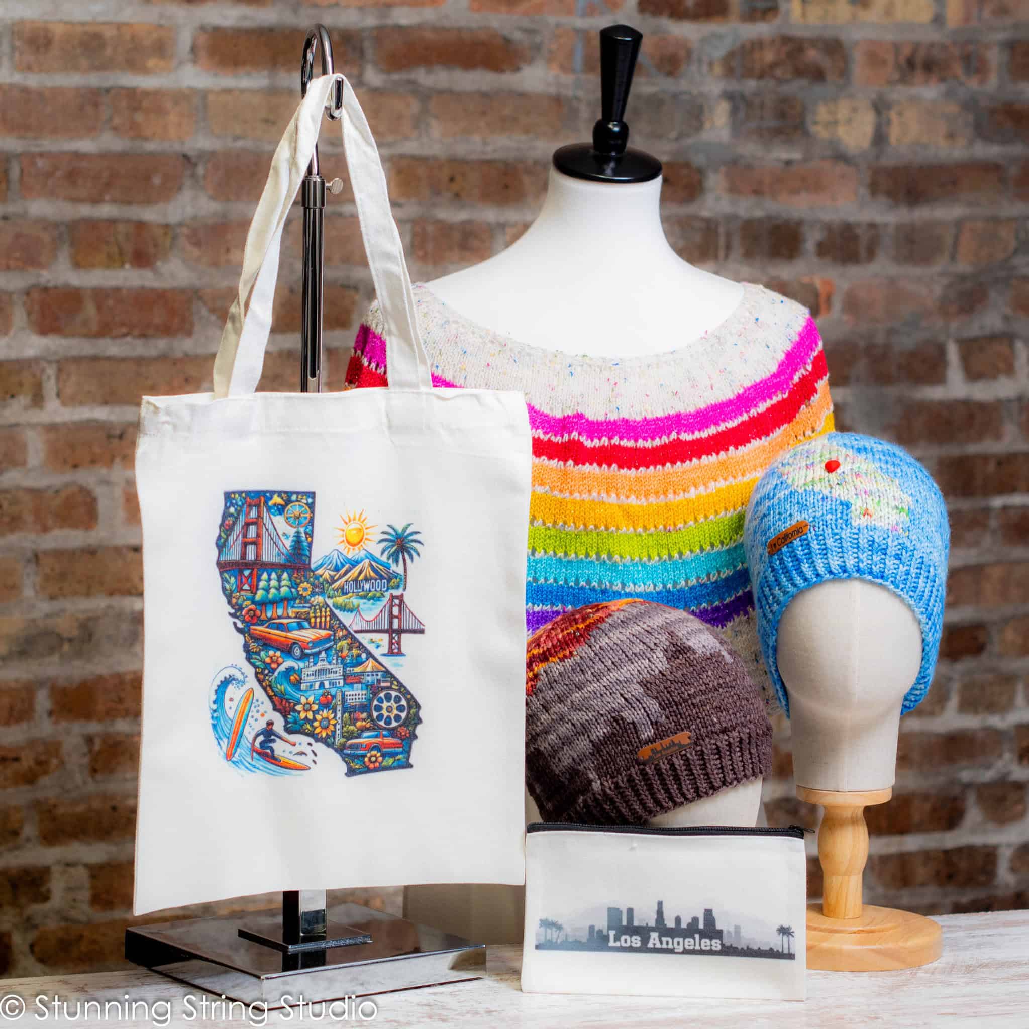 Knit Across America - California | Stunning String Studio