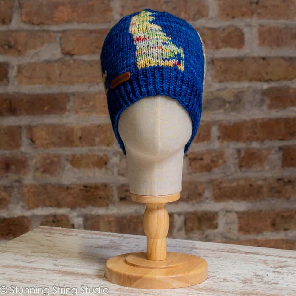 Delaware Heart Hat pattern | Stunning String Studio
