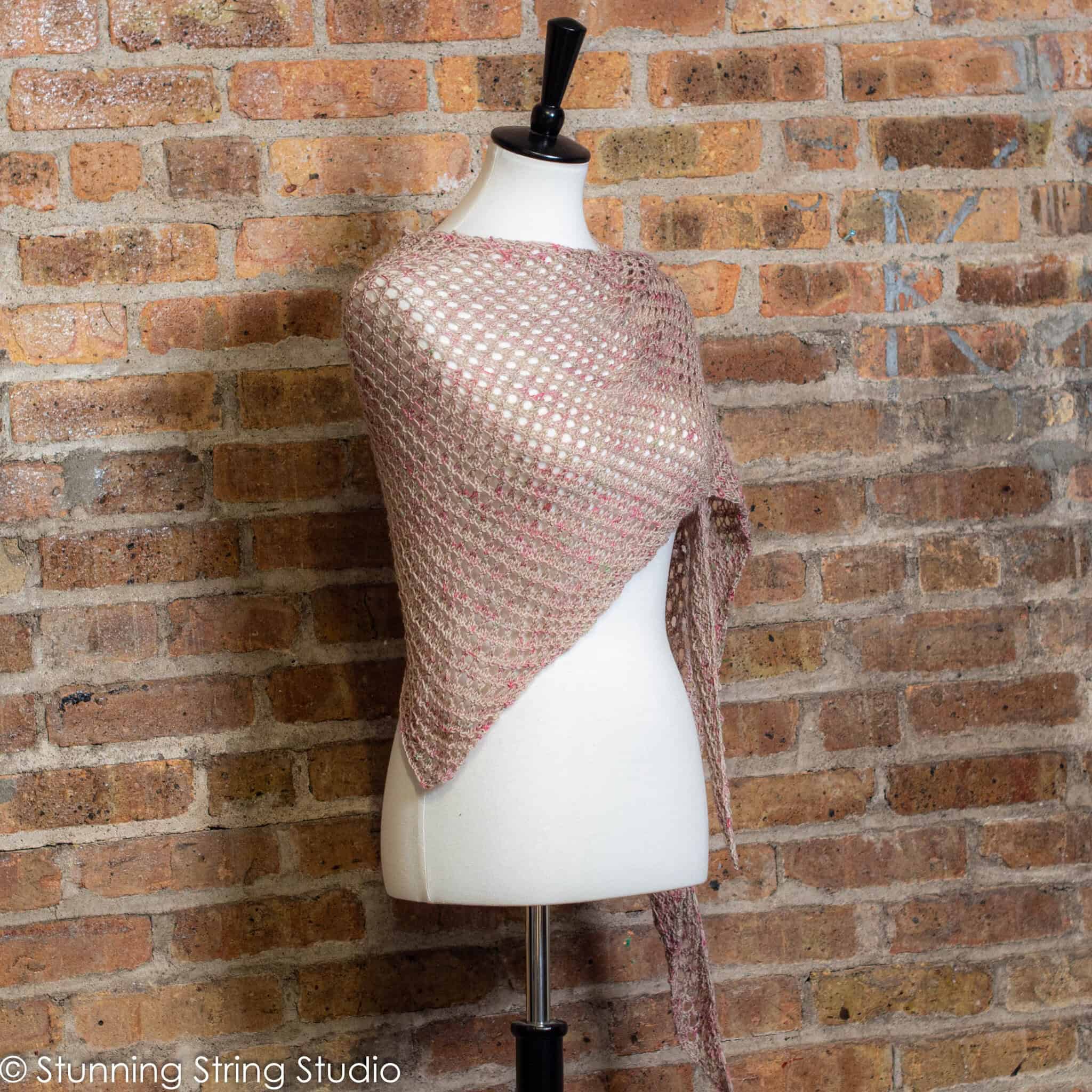 Drift Away Shawl Quick Kits Pattern | Stunning String Studio